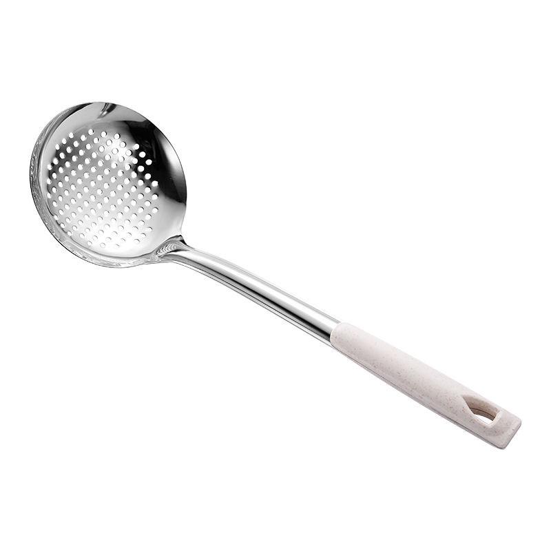Buy Stainless Steel Flat Fish Slice Frying Spatula Leaky Shovel Soup ...
