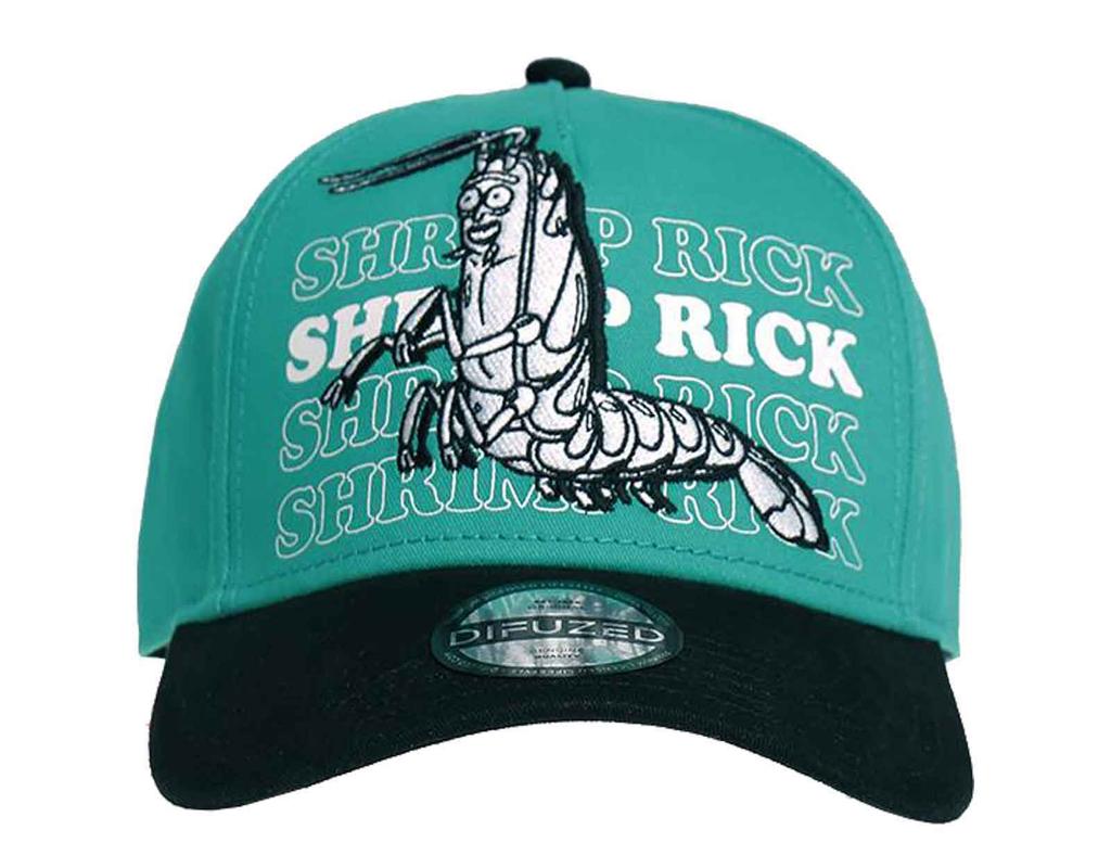 Buy Rick and Morty Baseball Cap Shrimp Rick Logo New Official Snapback ...
