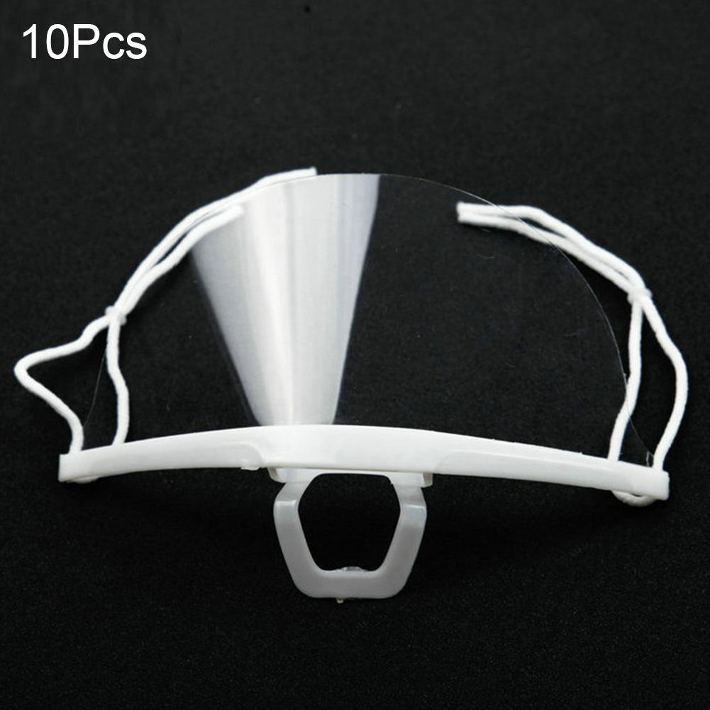 Satın alın AYEVIN 10Pcs Hygiene Safety Face Shield Plastic Visor ...