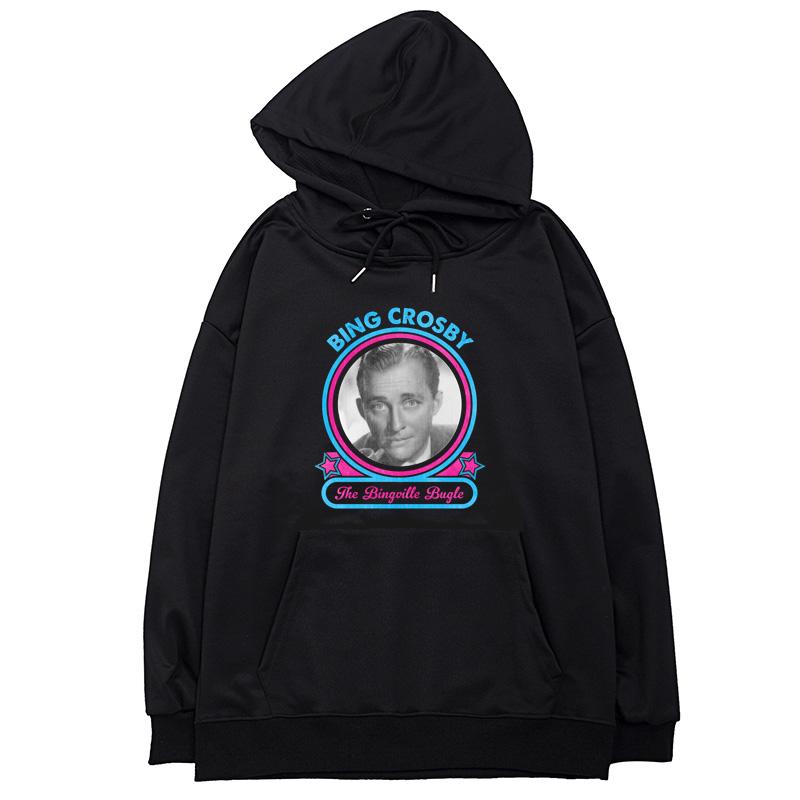 Buy Autumn Bing Crosby The Bingville Bugle Print Unisex Hoodie Drawing ...