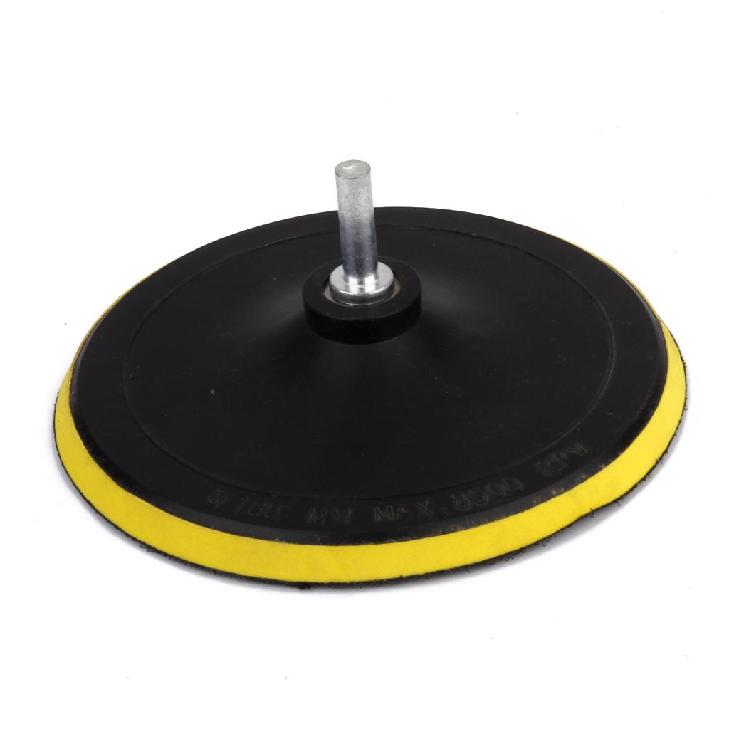 Universal Dia.7" M14 Backing Polishing Buffing Plate Pad with Drill ...