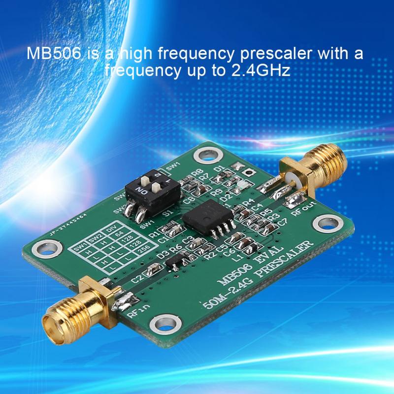 MB506 Modülü 2.4GHz Mikrodalga Prescaler 64 128 256 DBS CATV Alıcı ...