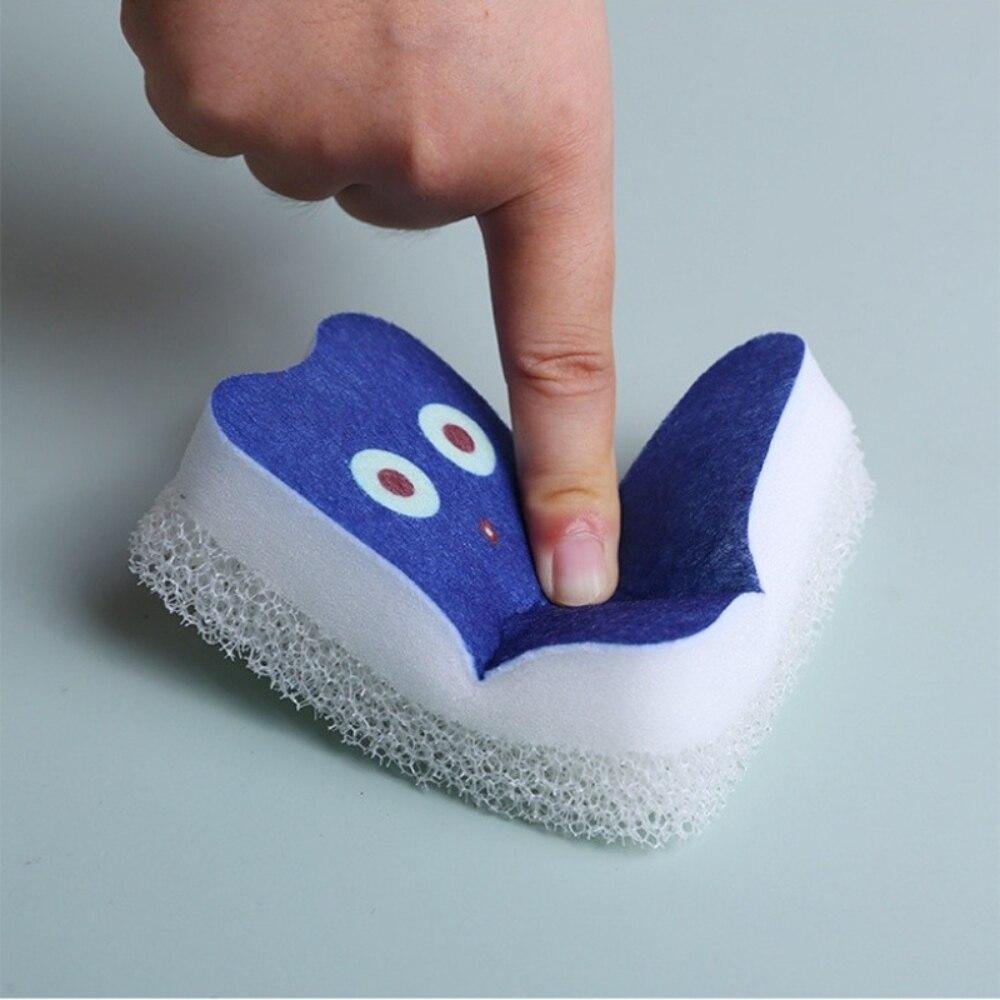 Buy 5pcs/set Creative Sponge Pads Kawaii Geometric Biology Porous ...