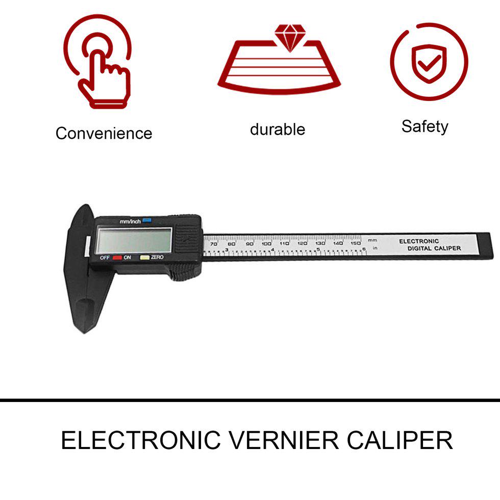 Buy IAU Electronic Digital Display Vernier Caliper Digital Measuring ...