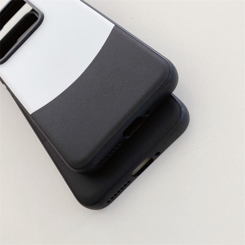 Cheap For Xiaomi Mi 14 Pro / 14 5G Color Matching Leather Texture Case ...