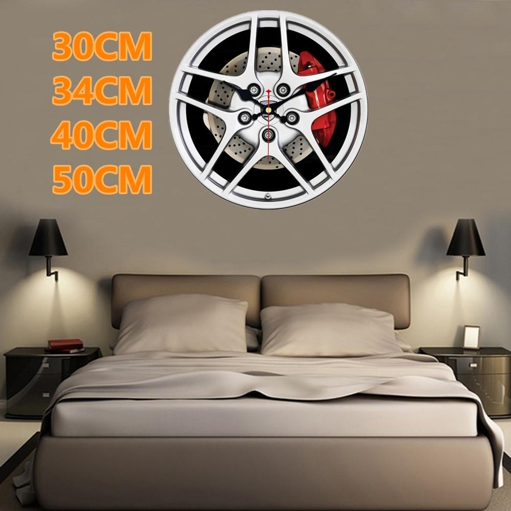 Modern Design Office Living Room 12/14/16/20 Inch Clock Silent Car ...