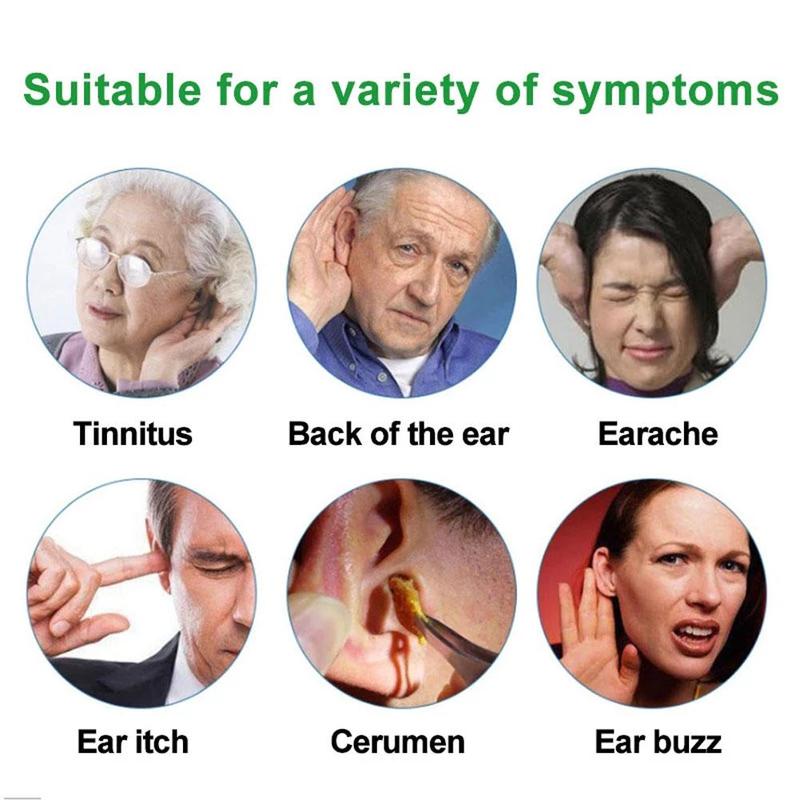 Buy 10pcs Tinnitus Treatment Patch Ear Pain Relief Hearing Loss ...