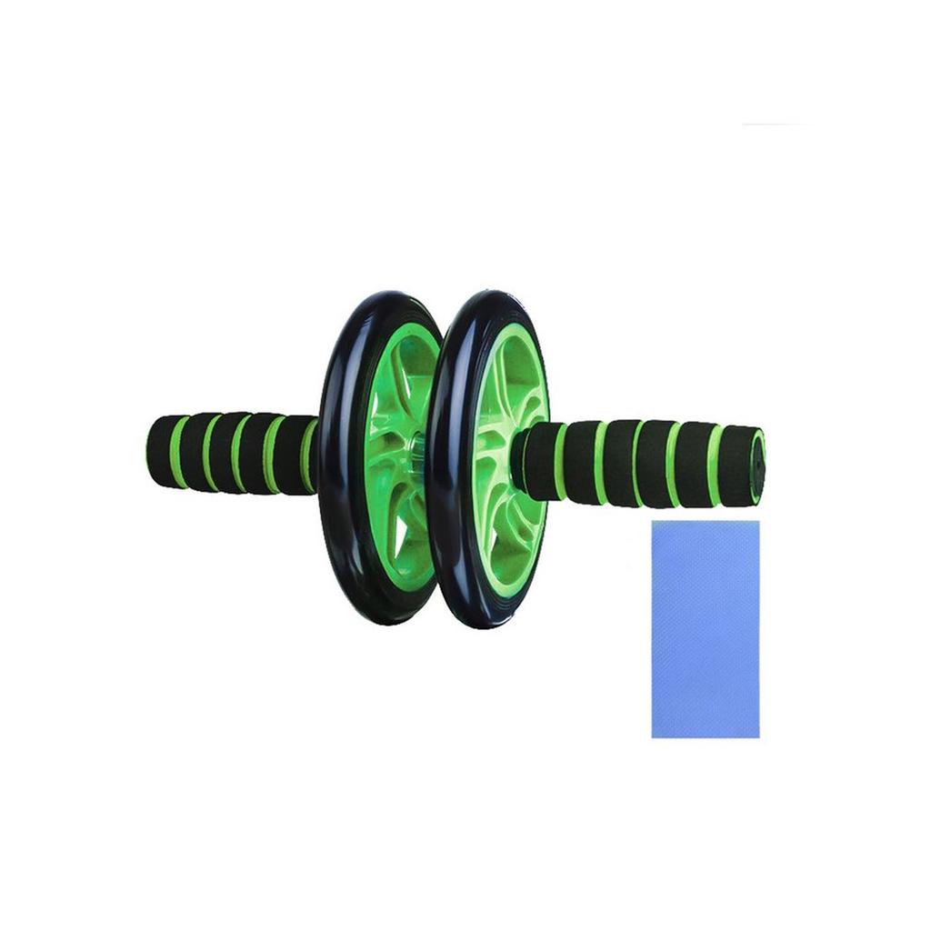 Buy Fitness Wheel Double Wheels Abdominal Waist Workout Exercise Gym ...