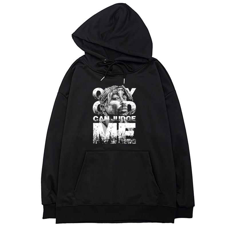 Only God Can Judge Me Shirt Faith Religious Religi Printed Black Autumn ...
