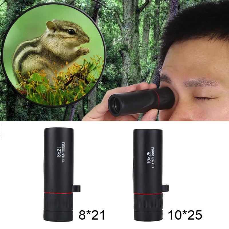Buy 2 Types Portable Monocular 8X/10X Focus Telescope For Outdoor ...