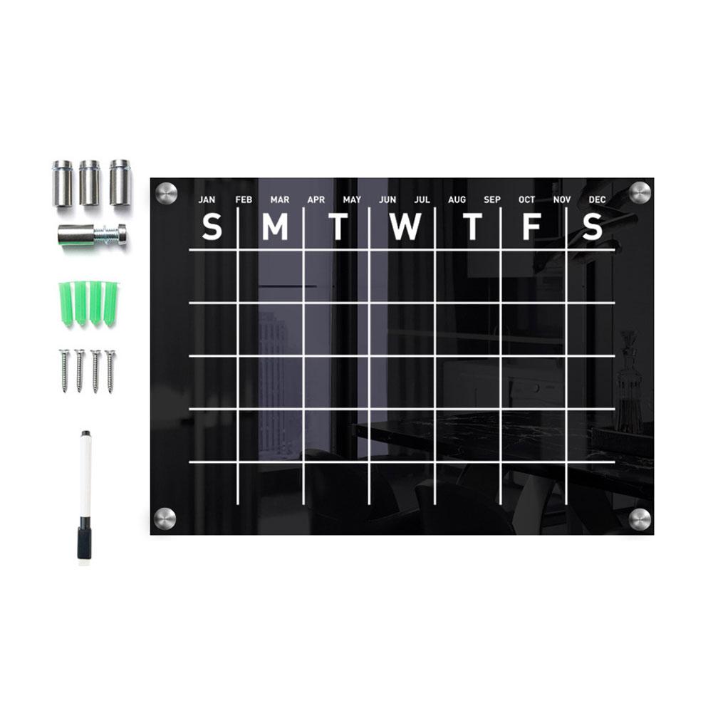 Kaufe Acrylic Dry Erase Calendar For Wall Hanging Acrylic Calendar ...
