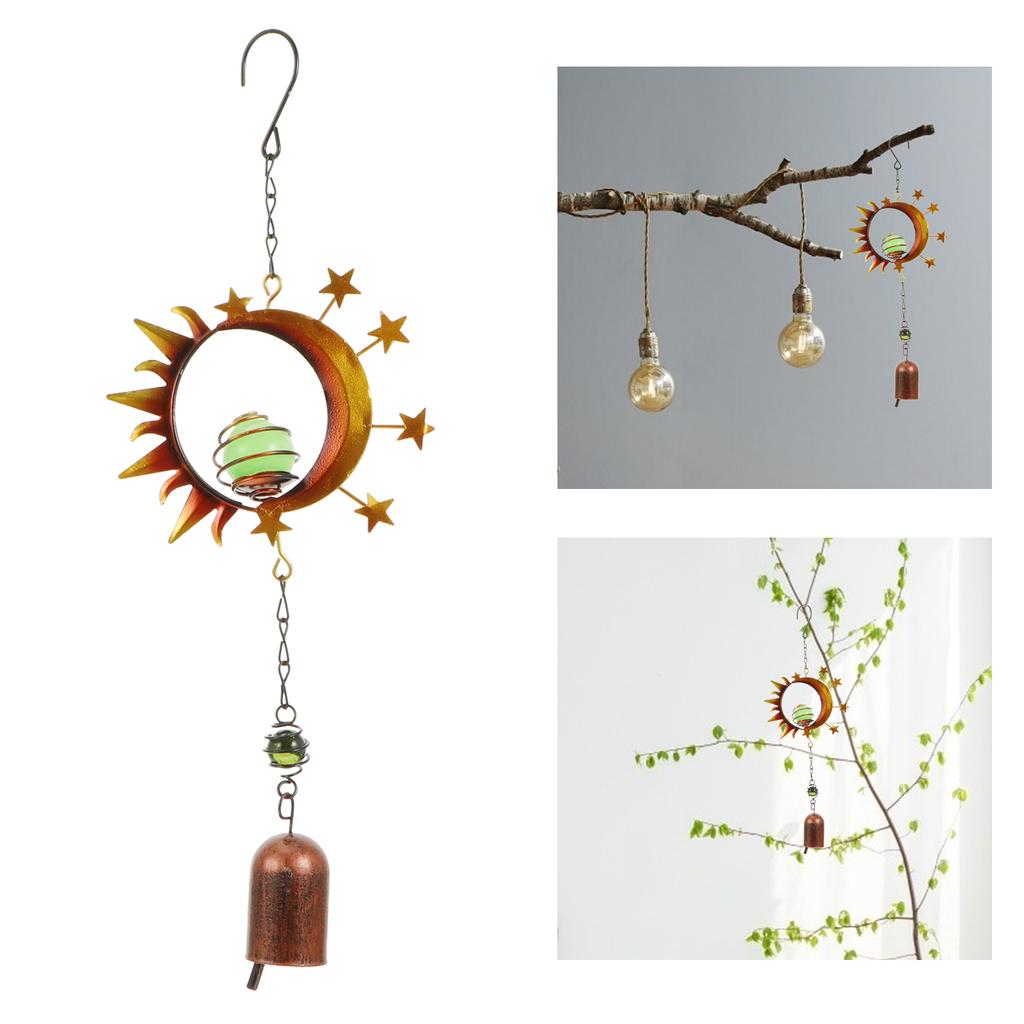 Buy Your Smile1pc Creative Sturdy Sun Wind Chime Pendant Wind Bells ...