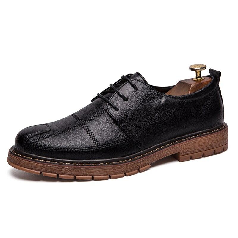 Buy Party Fashion High Quality Men Shoes Casual Leather Flat Shoes Men ...