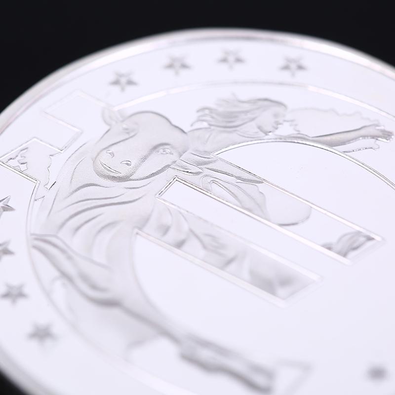 Buy The Silver Commemorative Challenge Coin Of The 12 Eu Member States ...