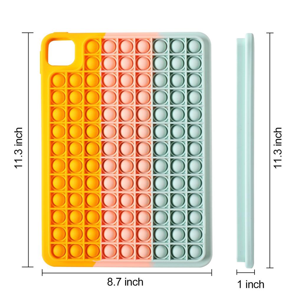 The New IPad Protective Cover High-strength Shockproof Silicone Push ...