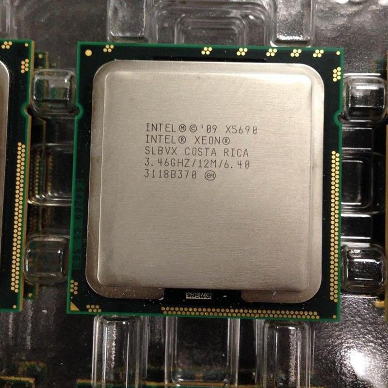 Eşleşen Çift Intel Xeon X5690 3.46GHz 6.4GT / s 12MB 6 Çekirdek 1333GHz ...