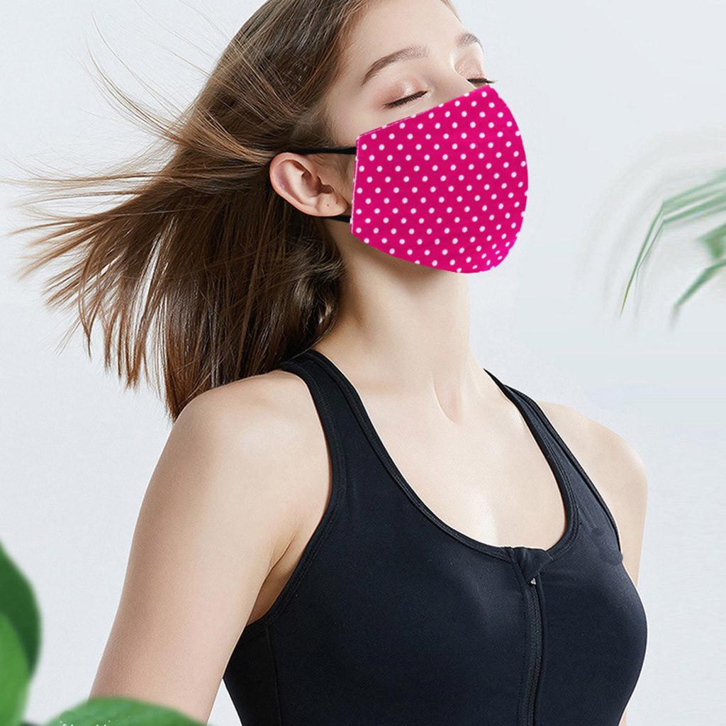 Buy Adult Women Man Cotton Stripe Masks Anti Pollution Face Masks ...