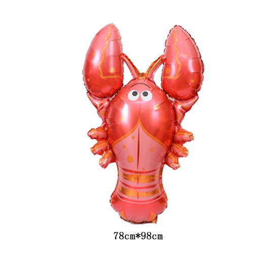 Fish Foil Balloons Inflatable Toys Sea World Party Balloon Birthday ...