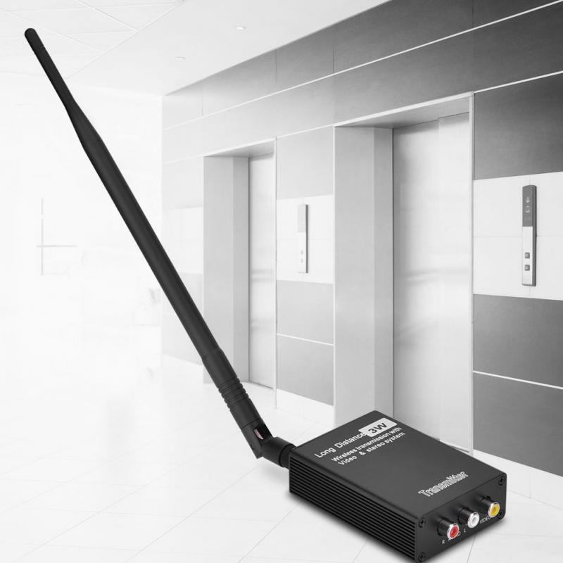 Buy 100V-240V 3W 2.4G Wireless AV Sender Audio Video Transmitter And ...