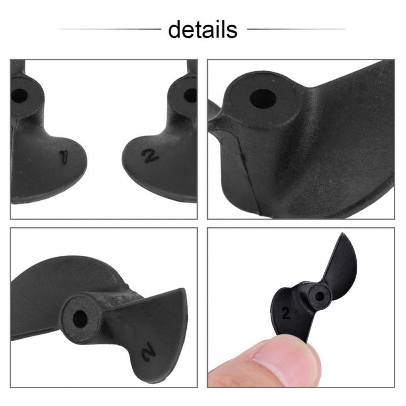 Buy 2PCS Remote Control Ship Parts 2 Blades CW CCW Nylon RC Boat ...