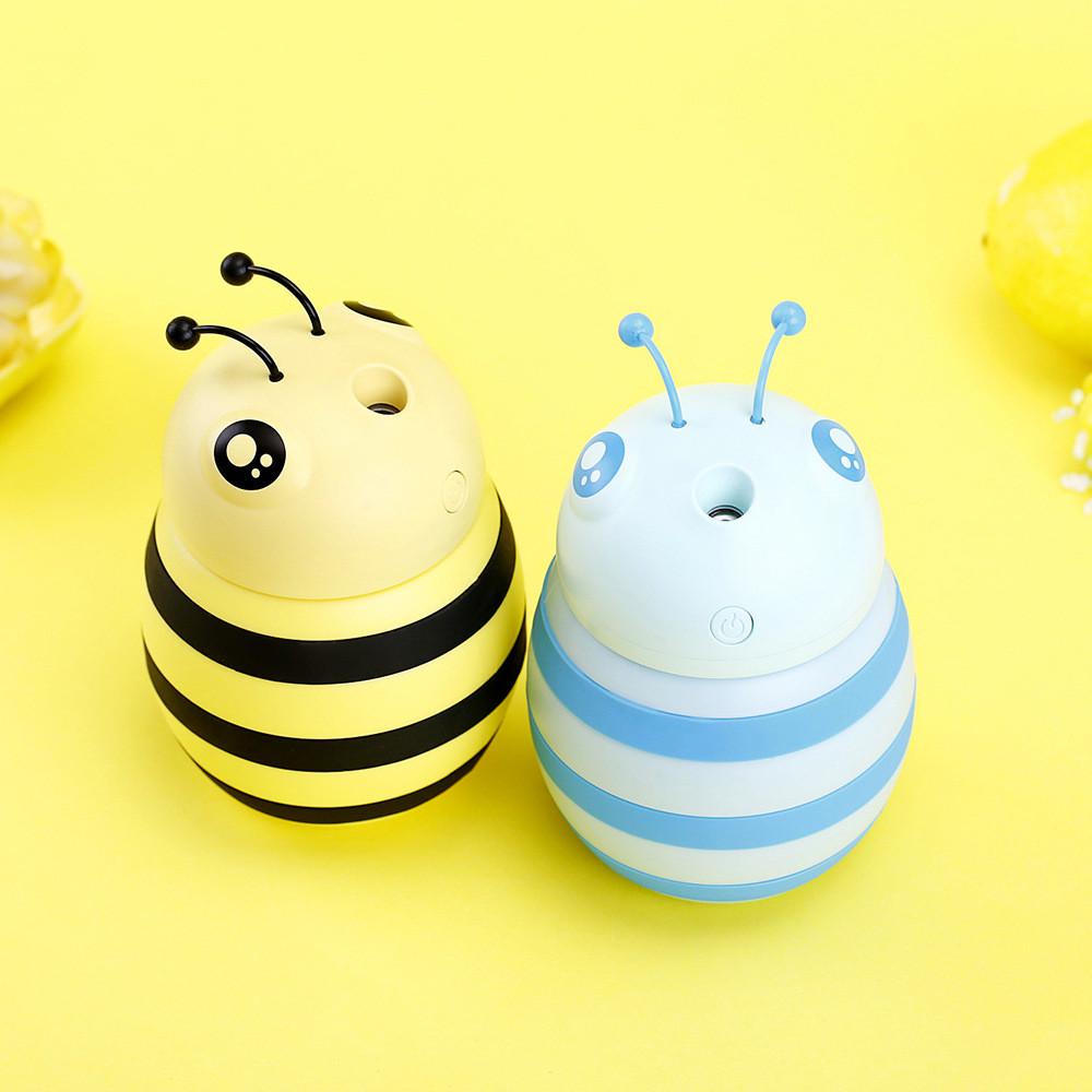 Buy Essential oil diffuser bee humidifier mini usb air purifier ...