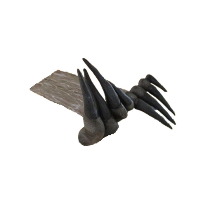 Buy Halloween Horror Devil Hands Bookmark Devil Claws Resin Crafts ...