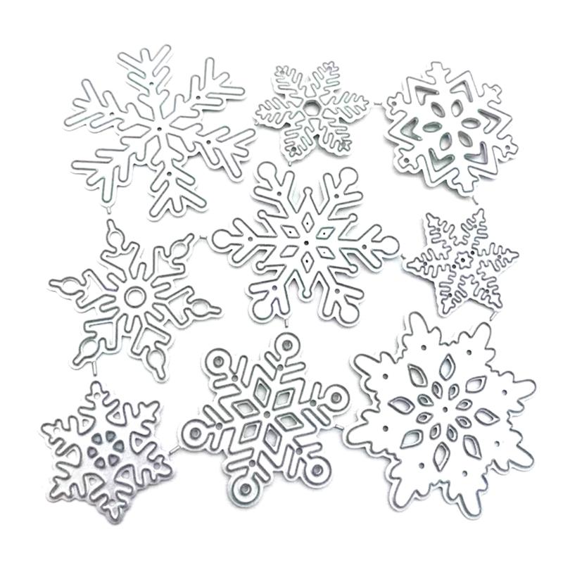 Cheap Snowflakes Metal Cutting Dies Stencil DIY Scrapbooking Album ...