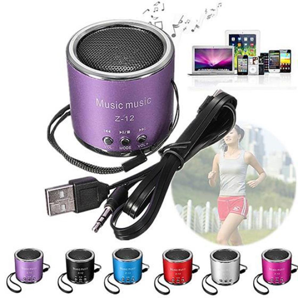 Buy Speaker Portable Mini Speaker Amplifier FM Radio USB Micro MP3 ...