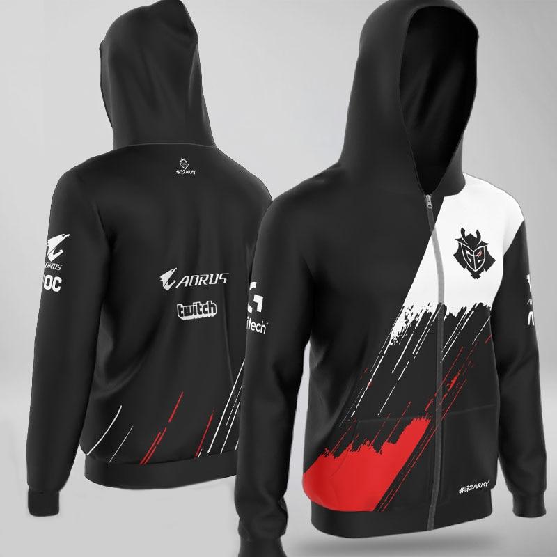 Cheap G2 Esports Hoodies Game Lol Csgo Team Hoodies Men Women Fashion ...