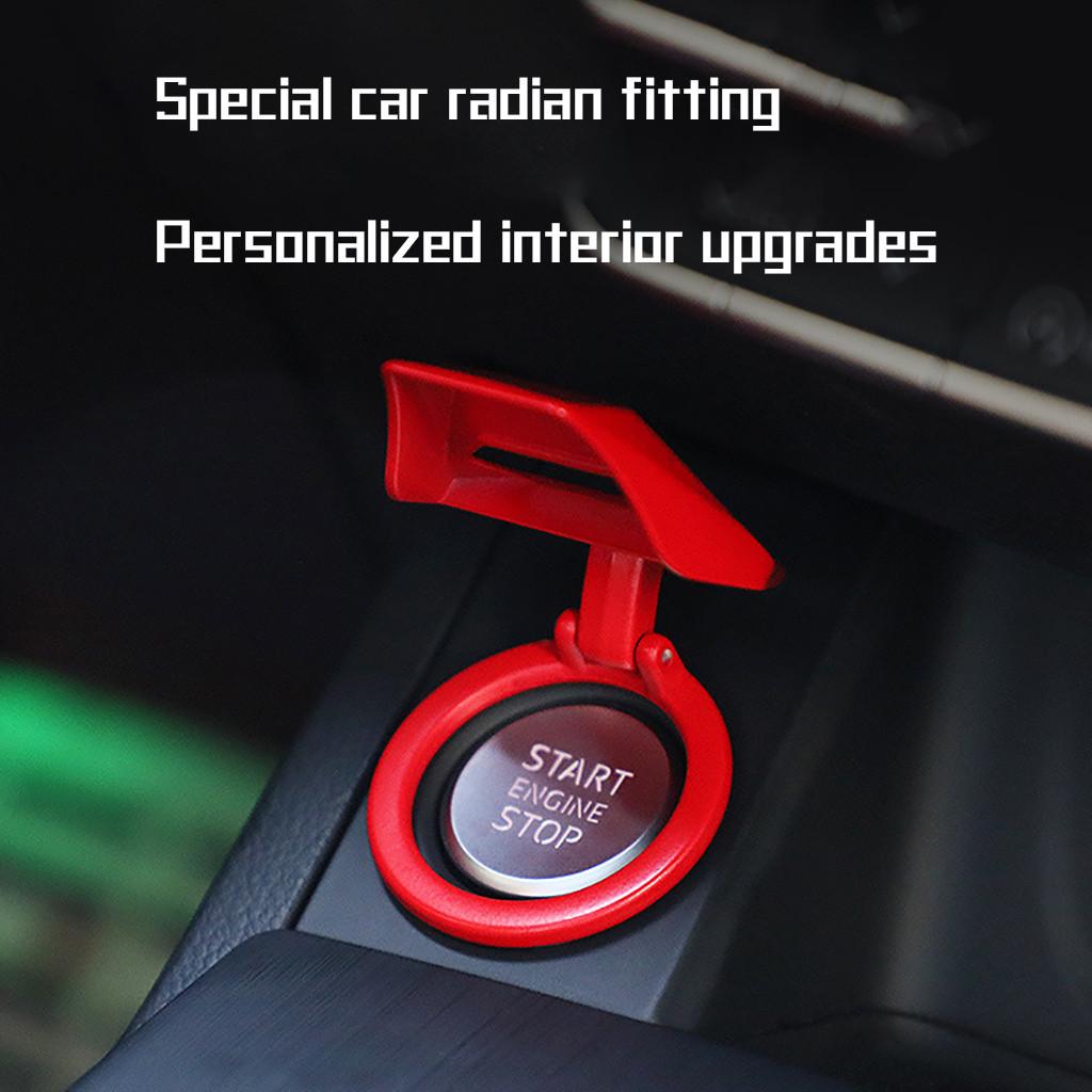 Buy Great Car Engine Start Button Cover Decorative Lgnition Switch ...