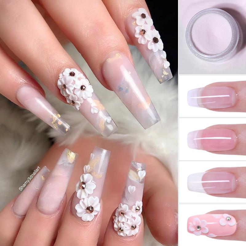 Cheap BORN PRETTY 10ml Acrylic Nail Dip Pink White Clear Nail Extension ...