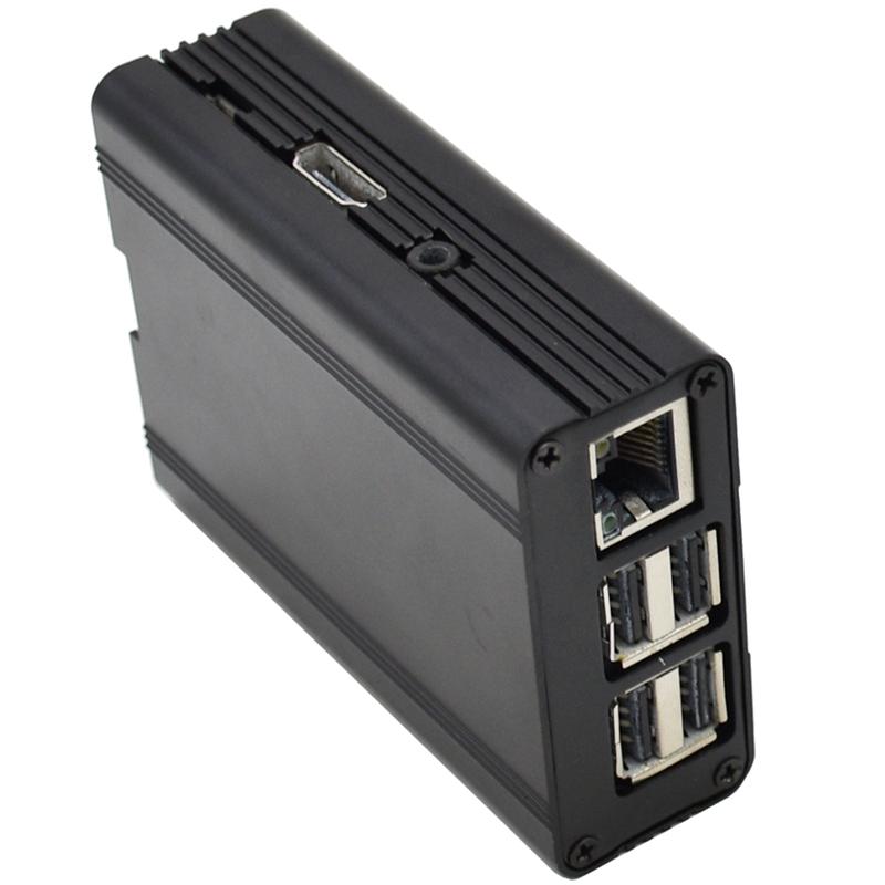 Buy Tinker Board Case Aluminum With Fan +Heat Sink Black Case For Asus ...