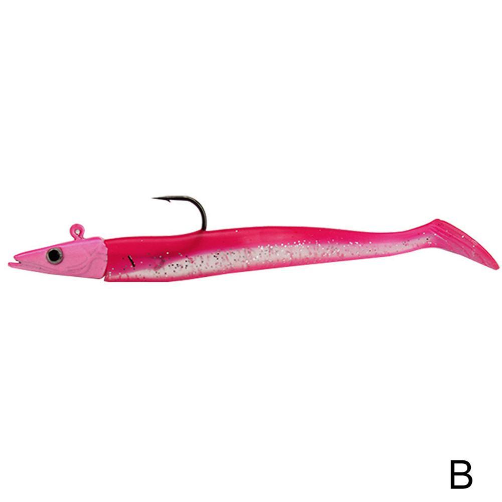 Gear Saltwater Sandeel Lures - Bass Wrasse Cod Pollock Tackle Fishing ...