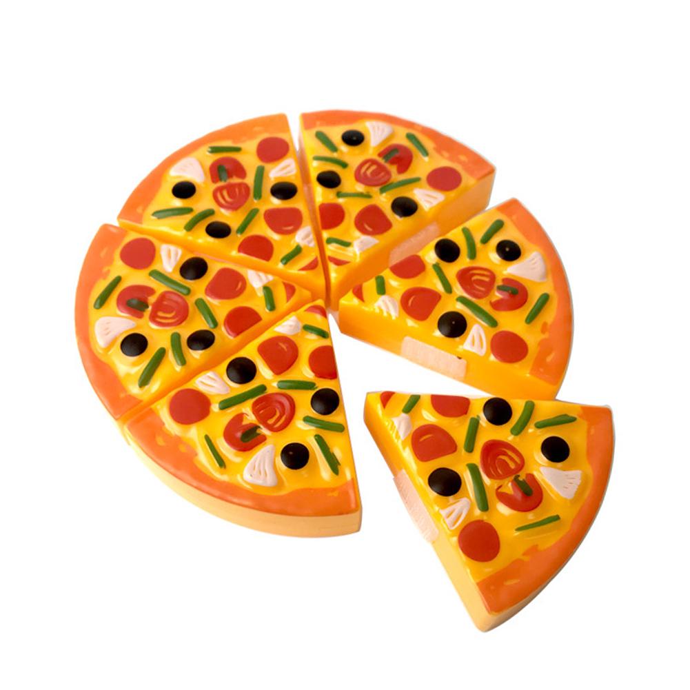 Plastic Simulation Pizza Slices Toy Photography Props Shop Display Home ...