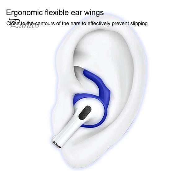 Silicone 1 Pair Ear Hook Anti lost Anti slip Practical Bluetooth ...