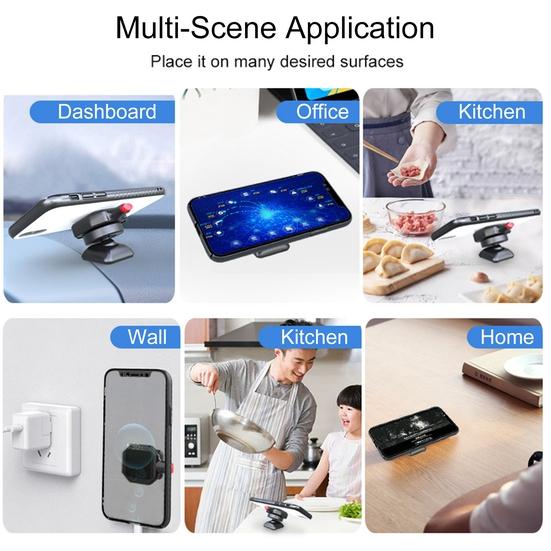 Useful Car Phone Stand Quick Release Lightweight 360-degree Rotating ...