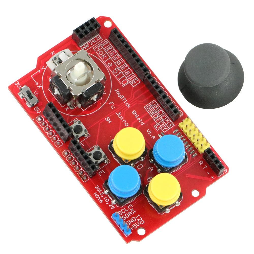 Joystick Shield for arduino Expansion Board Analog Keyboard and Mouse Function DIY uygun fiyatlı ...