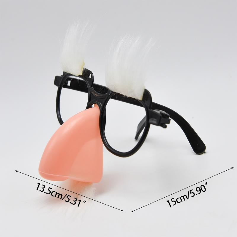 Cheap Funny Disguise Glasses Eye Glasses Props w/ Fake Nose Mustache ...
