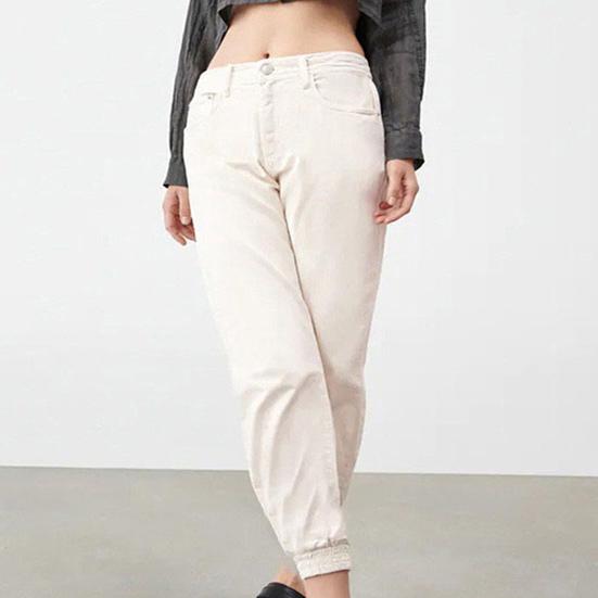 Buy Shaping Comfy Pencil Jeans Practical Mid-Waist Denim Pants at ...