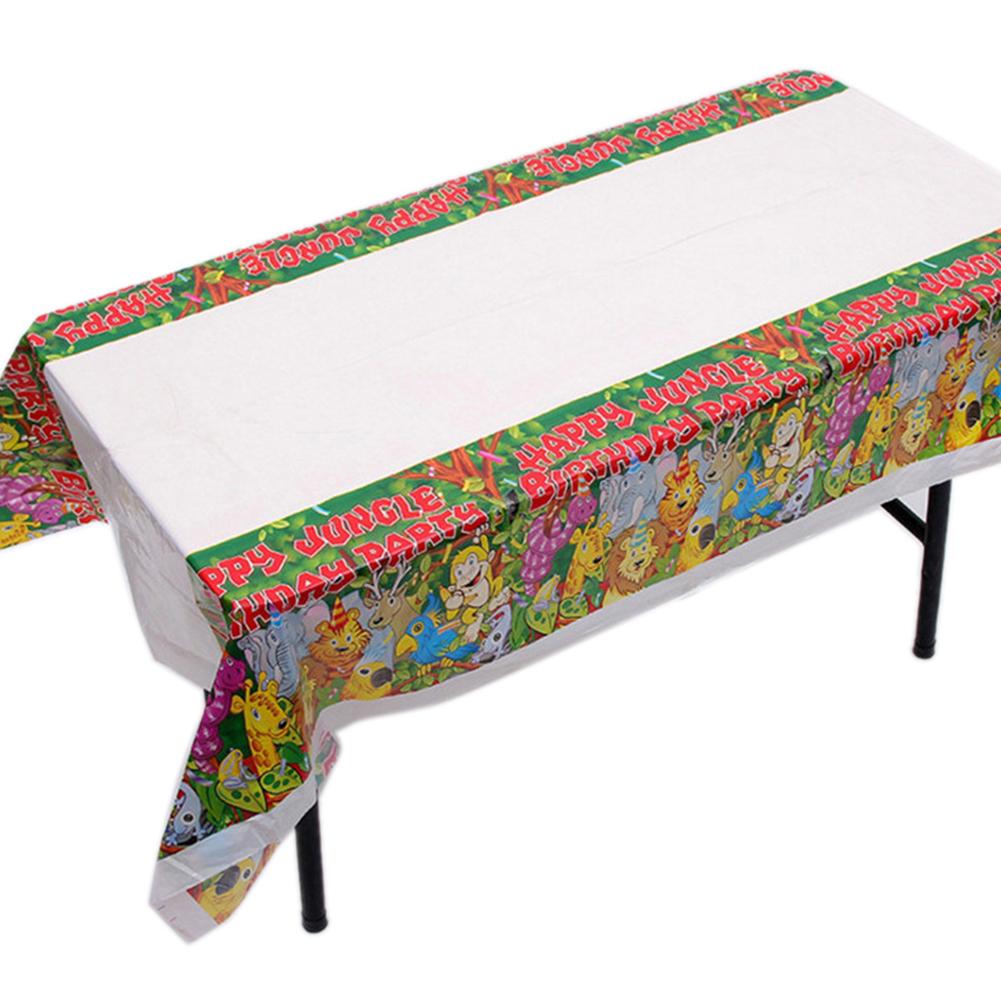 Buy Party Birthday 180*108cm Tablecloth Disposable Birthday Tablecloth ...