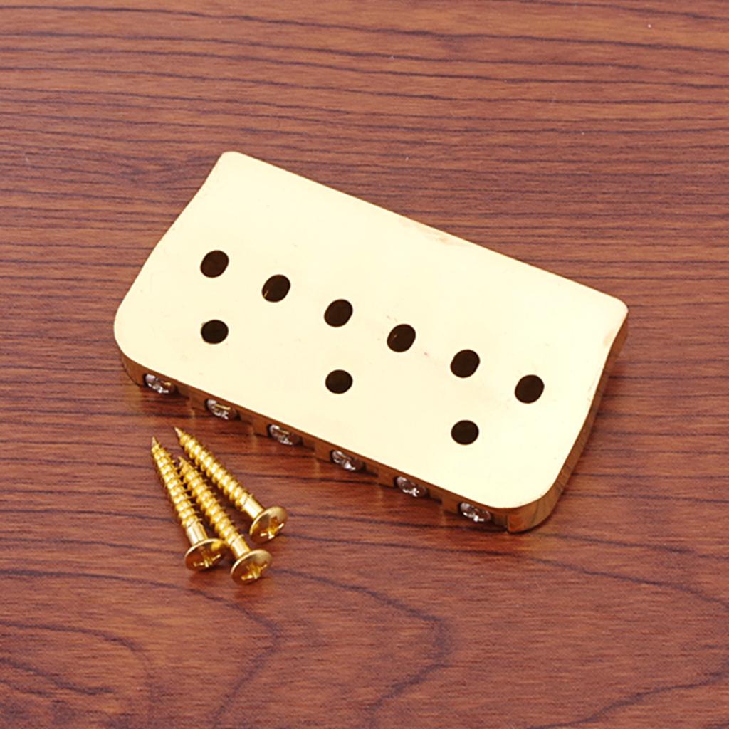 Buy Guitar 6/7 Strings Saddle Tailpiece for Strat SQ ST- Electric ...