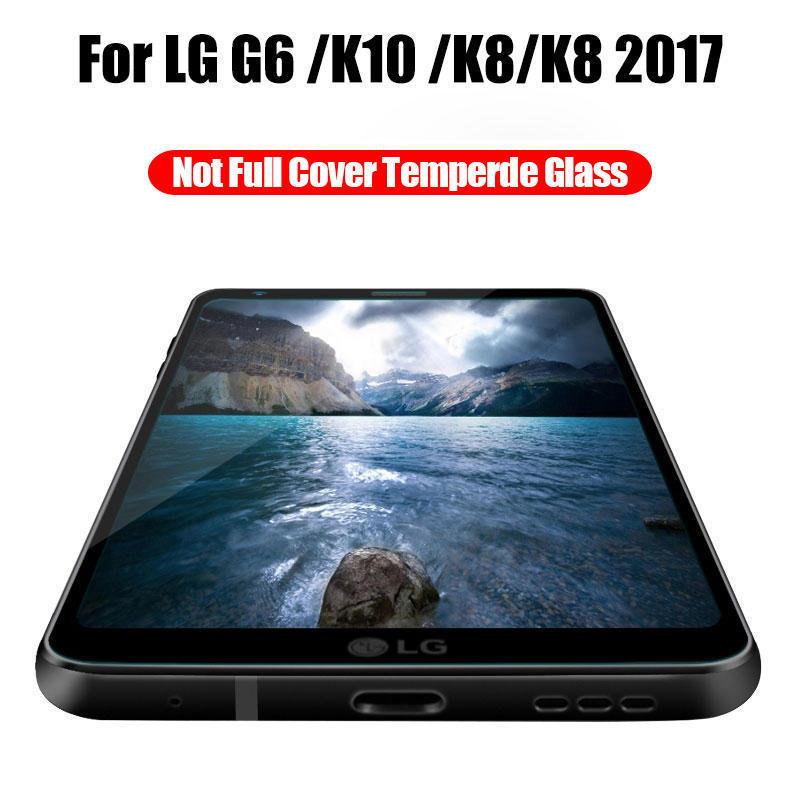 Tempered Glass For LG G6 K3 K8 K10 2017 V10 Xcam Screen Protector For LG X Power G3 G4 G5 Case ...
