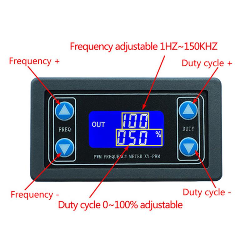 Cheap 1HZ~150KHZ Signal Generator Digital Display PWM Pulse Frequency ...