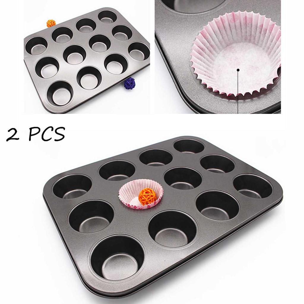 Buy Carbon Steel Half Ball Mould DIY Chocolate Cupcake Cake Muffin ...
