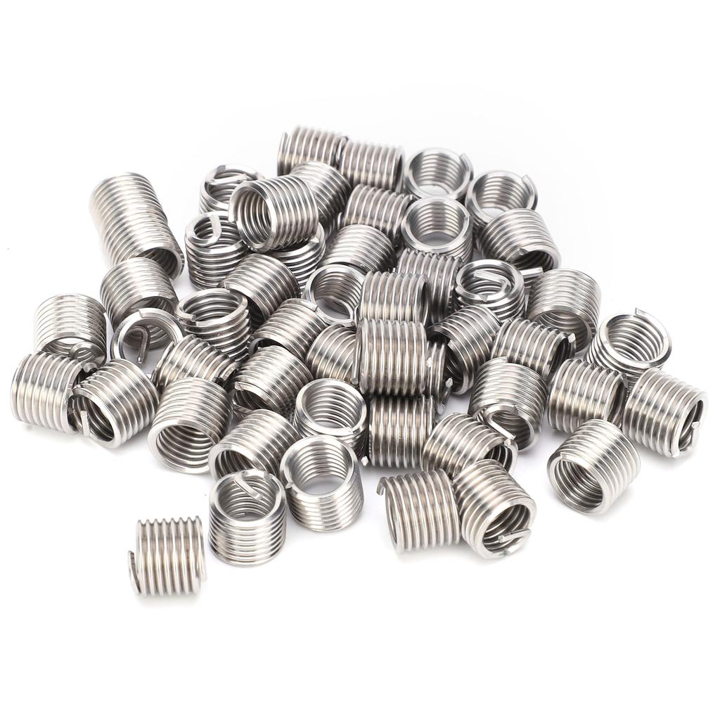 Buy 50Pcs Wire Thread Insert Sleeve Bushing Screw Protective Coil Screw ...