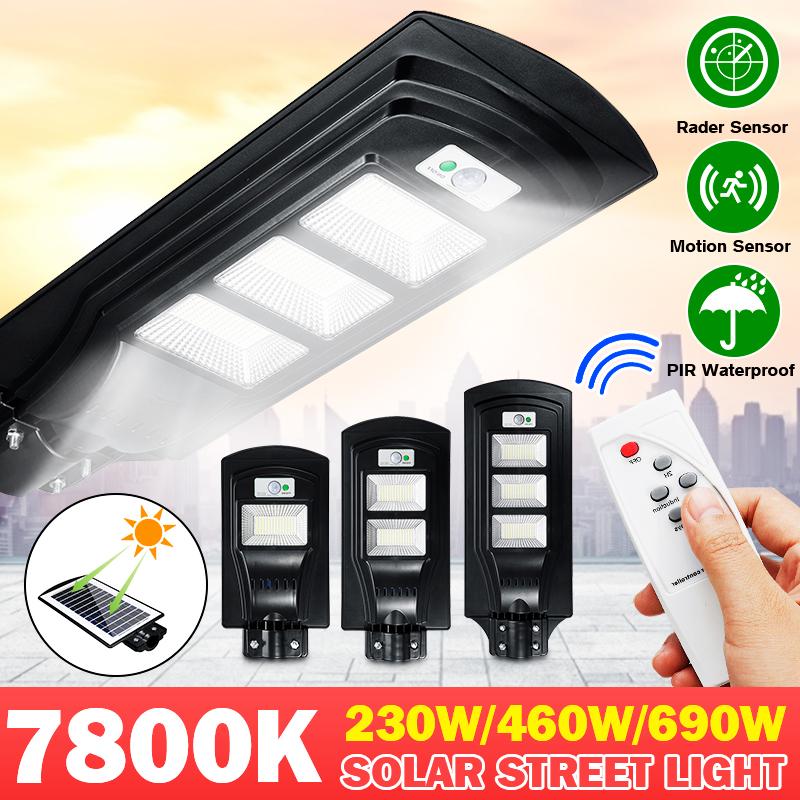 Buy 160/320/480W 117/234/351LED 7800K LED Solar Lamp Wall Street Light ...