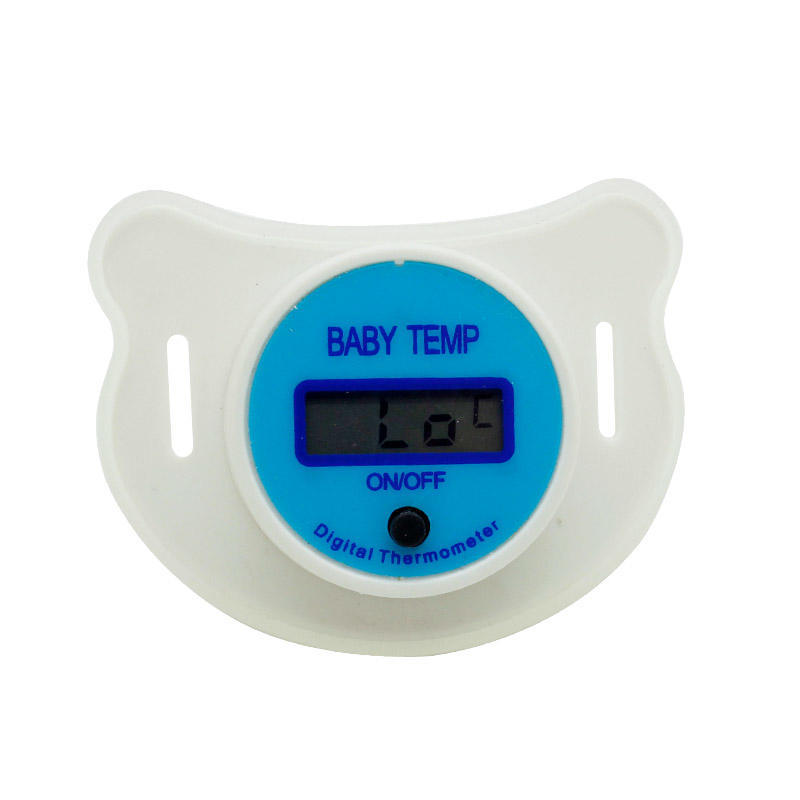 Buy Baby Thermometer Baby Lcd Digital Mouth Nipple Pacifier Thermometer ...
