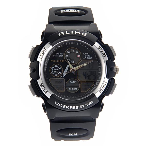 Buy ALIKE AK5109 50M Waterproof Sport Men's Digital Wrist Watch with ...