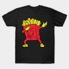Buy Men Black Print T-shirt Super Large TShirt Retro Vintage Grunge ...