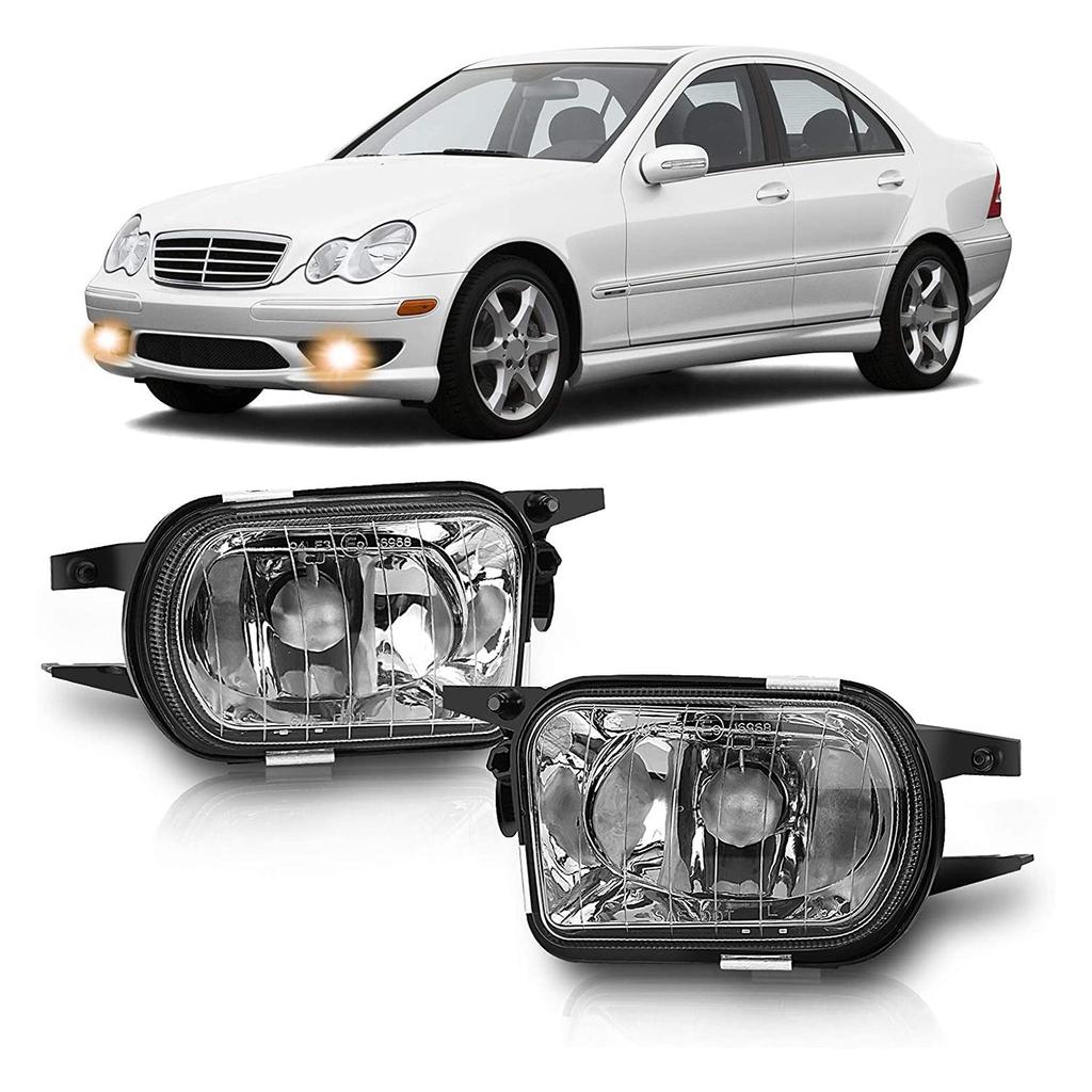 Satın alın Car Front Bumper Fog Lights Lamp Shell Without Bulb for C ...